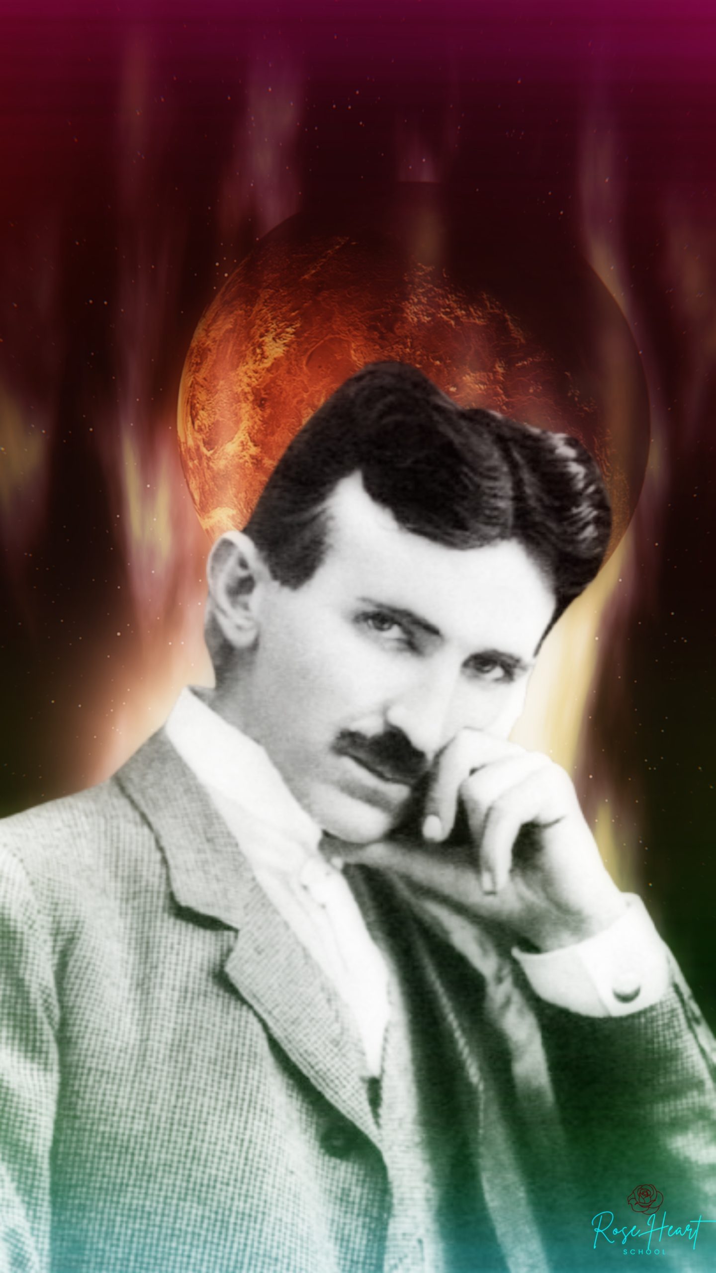 Nikola Tesla – Rose Heart Harmonic Magazine